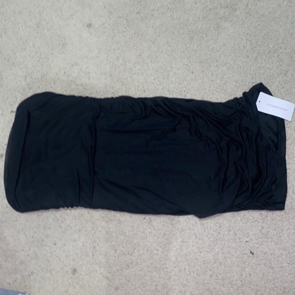 Amazon | Dresses | Strapless Black Dress | Poshmark